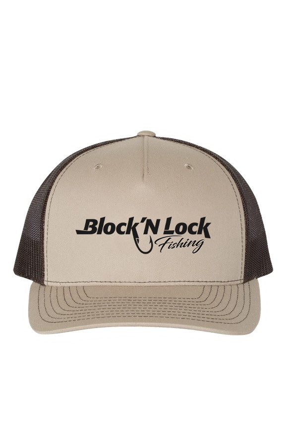 BLOCK N' LOCK Richardson Five Panel Trucker Cap – Block N' Lock Fishing